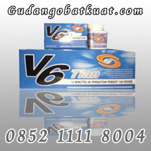 Pemanjang penis - Obat kuat V6 Tian Tablet