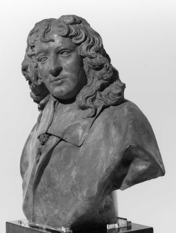 Bath, Art and Architecture: Bust of Isaac Barrow in the Wren Library ...