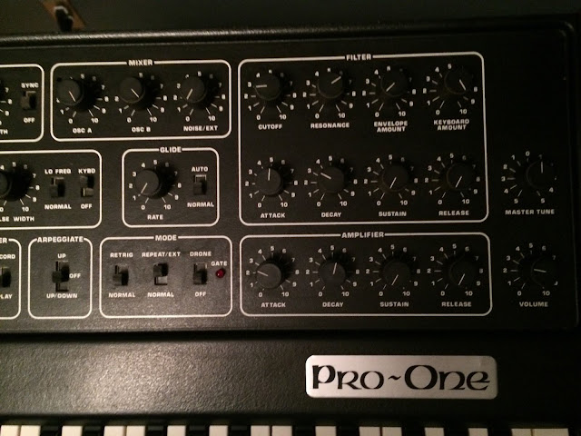 MATRIXSYNTH: Sequential Circuits Pro One Synthesizer J-Wire SN 6433