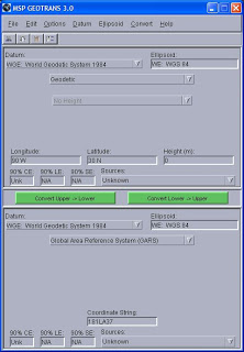 Geomatics tools: Geographic Translator : MSP Geotrans 3.2