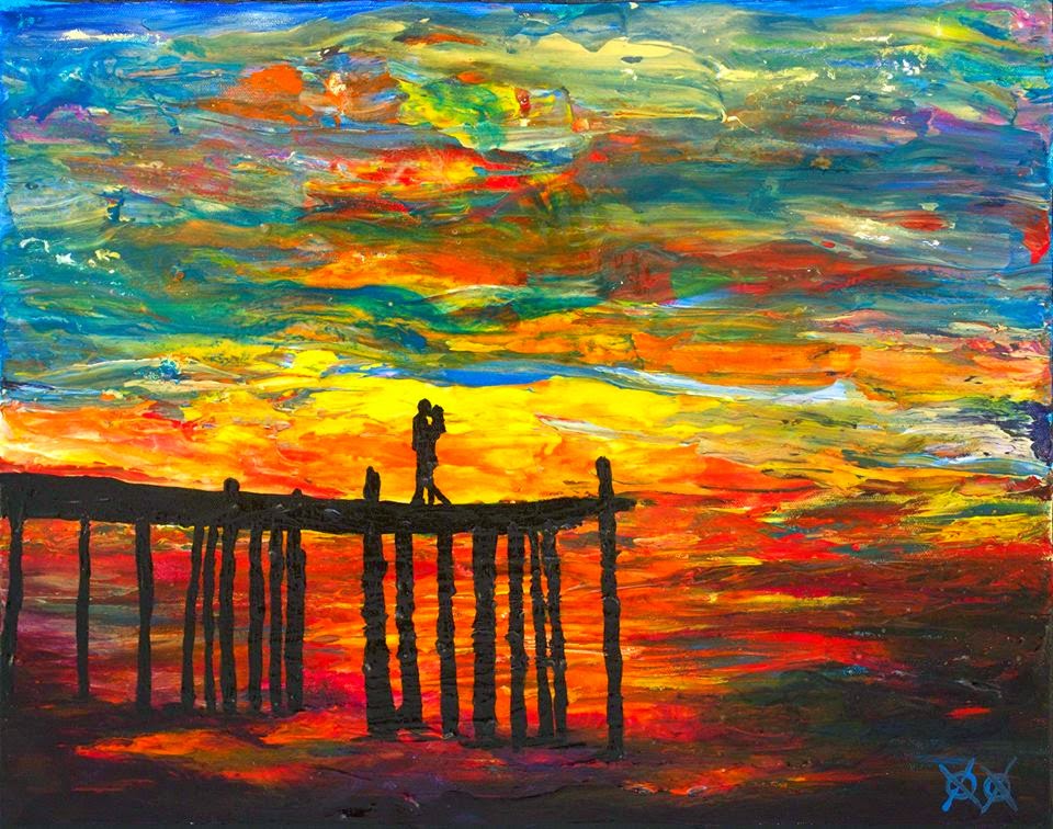 John Bramblitt, 1971 | Palette Knife painting from a blind artist ...