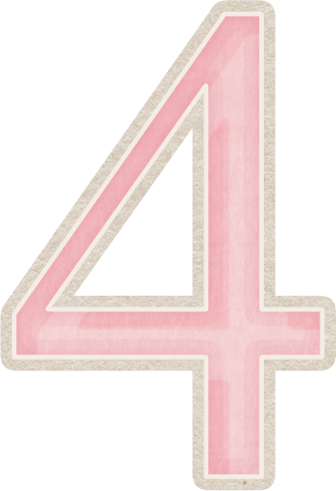 ® Colección de Gifs ®: IMÁGENES DE NÚMEROS EN COLOR ROSADO PARA IMPRIMIR