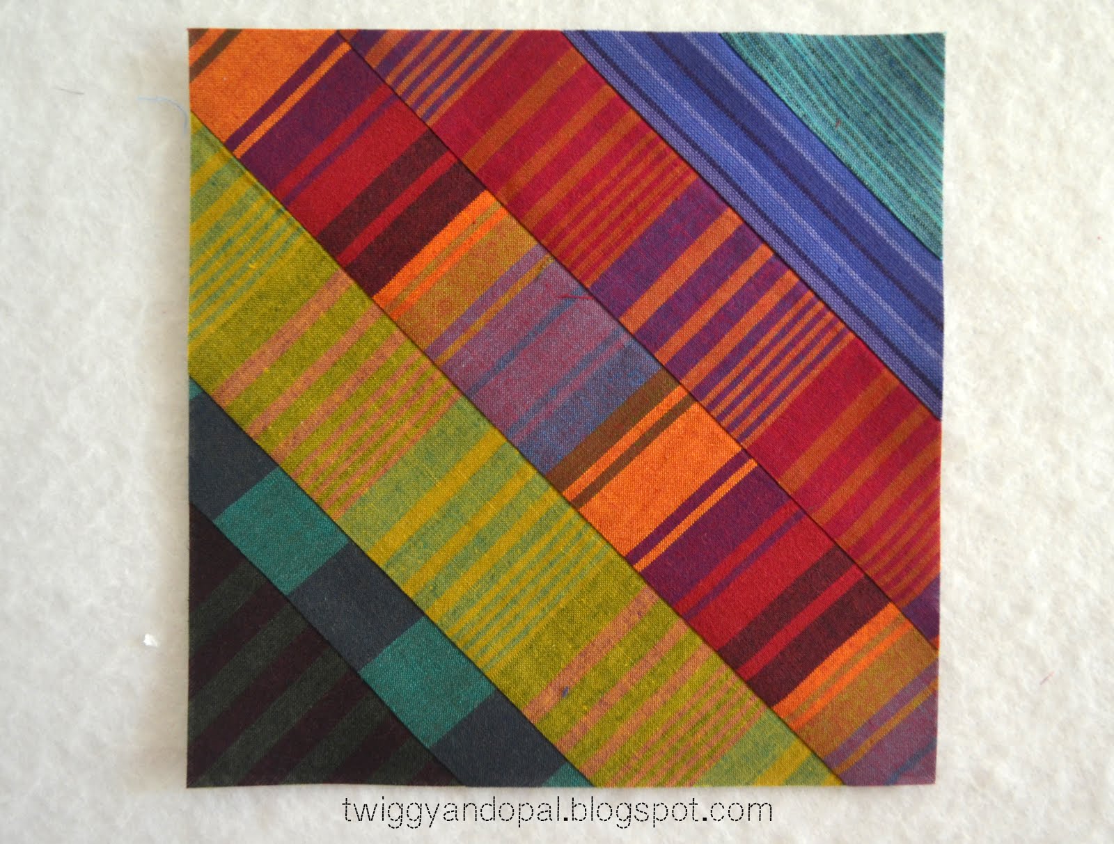 Twiggy and Opal: Stash Busting Woven Stripes