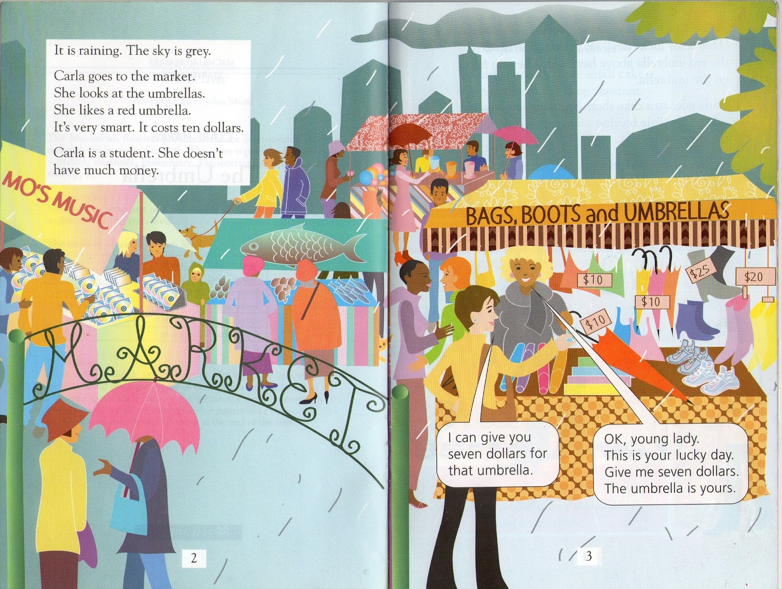 Nuestra Sra del Pilar: The umbrella