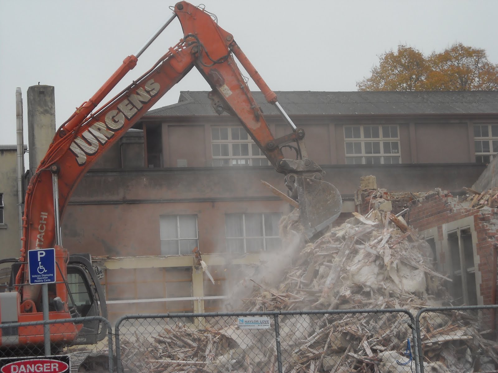 Woza Wanderer: Killer Quake. Cranmer Centre Demolition, Christchurch CBD