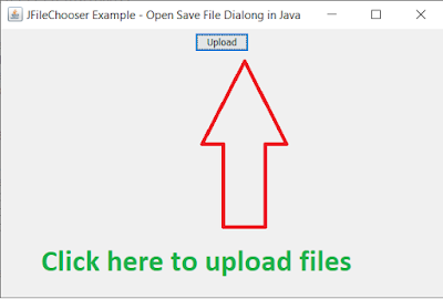How to Show Open Save File Dialog in Java Swing Application ...