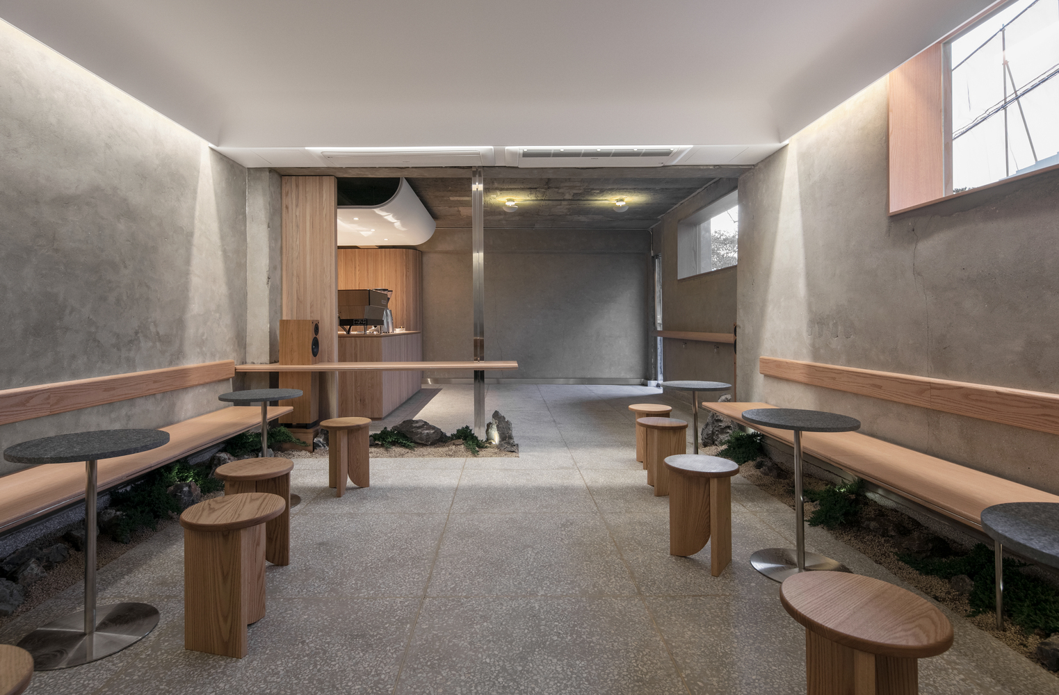 build | underground coffee shop in seoul
