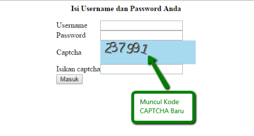 Cara Membuat Captcha dengan PHP