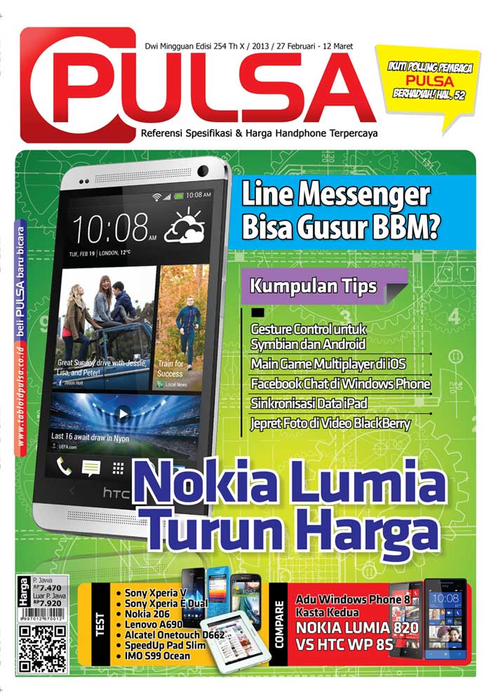 Tabloid Pulsa Edisi 254 | 27 Februari 2013 - 12 Maret 2013 | HUGETUGET