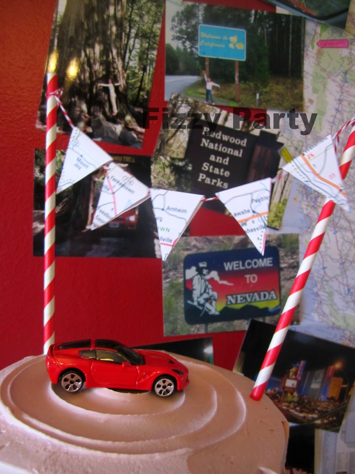 Fizzy Party: Road Trip Birthday Party