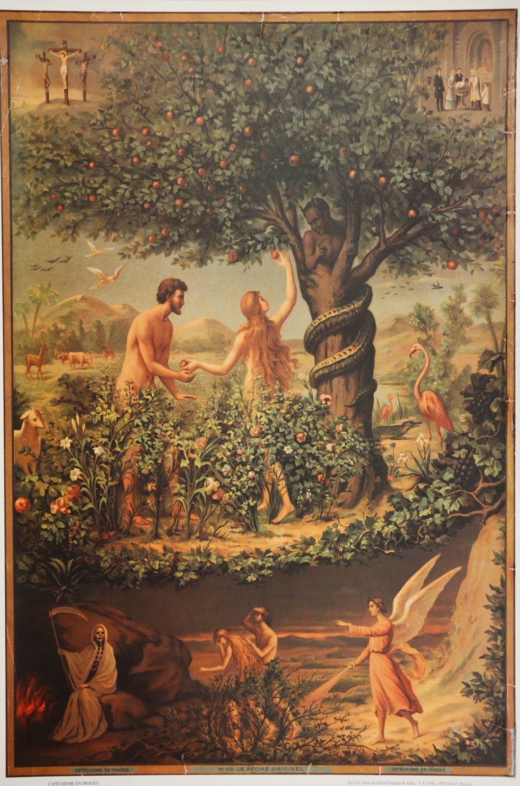 Quadro Deus Eo Homem - FDPLEARN