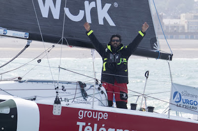 Yoann Richomme grand vainqueur de La Solitaire 2019 : "Je l’ai remportée une deuxième fois ...