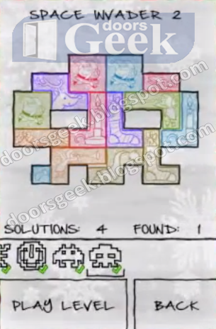 Doodle Fit [Electronic Games] - Space Invader 2 ~ Doors Geek