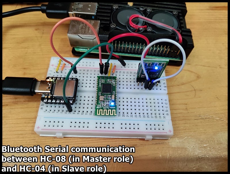 Embedded things: Bluetooth Serial communication between HC-08(Master) and HC-04(Slave)