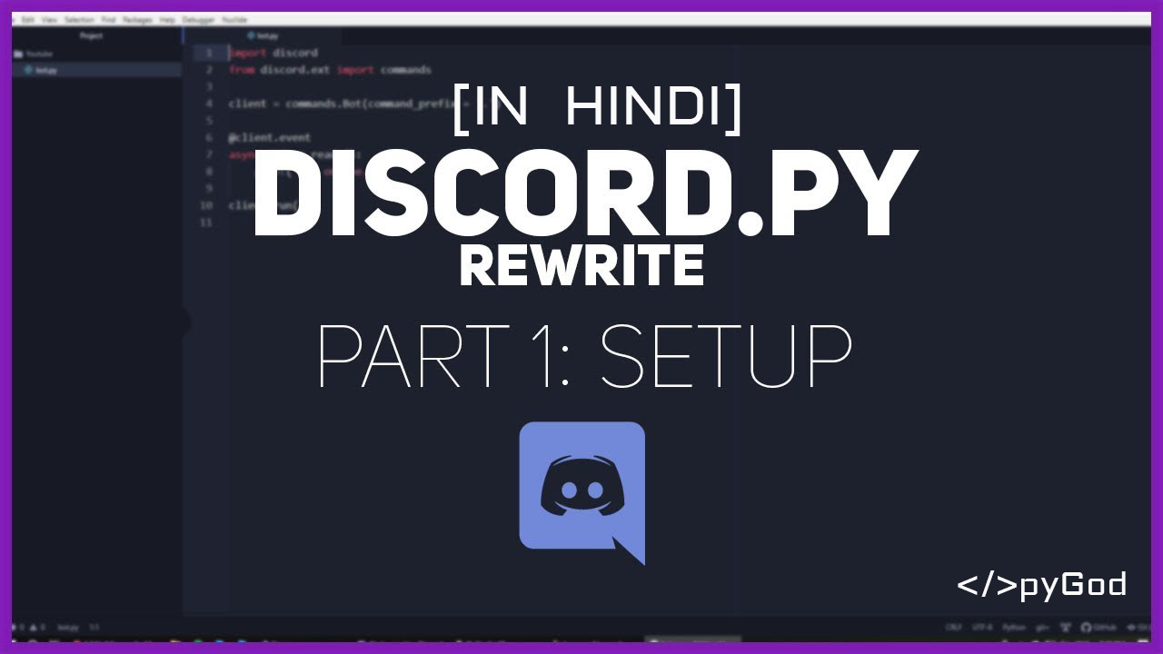 How To Make A Discord Bot In Python Pygodz