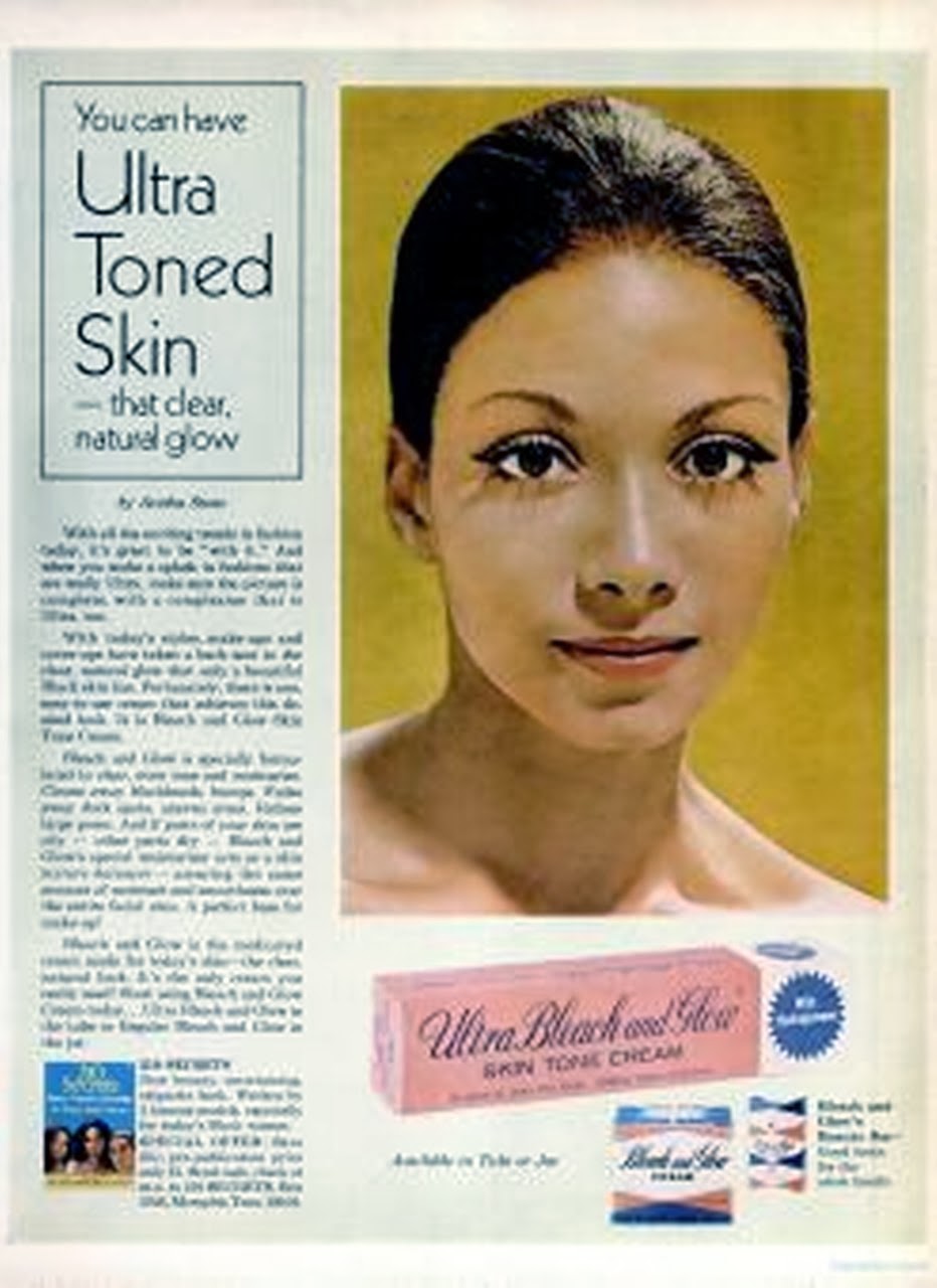 Light, Bright and Not White (Blackness Comes In Many Shades): Vintage Advertising, Skin Care