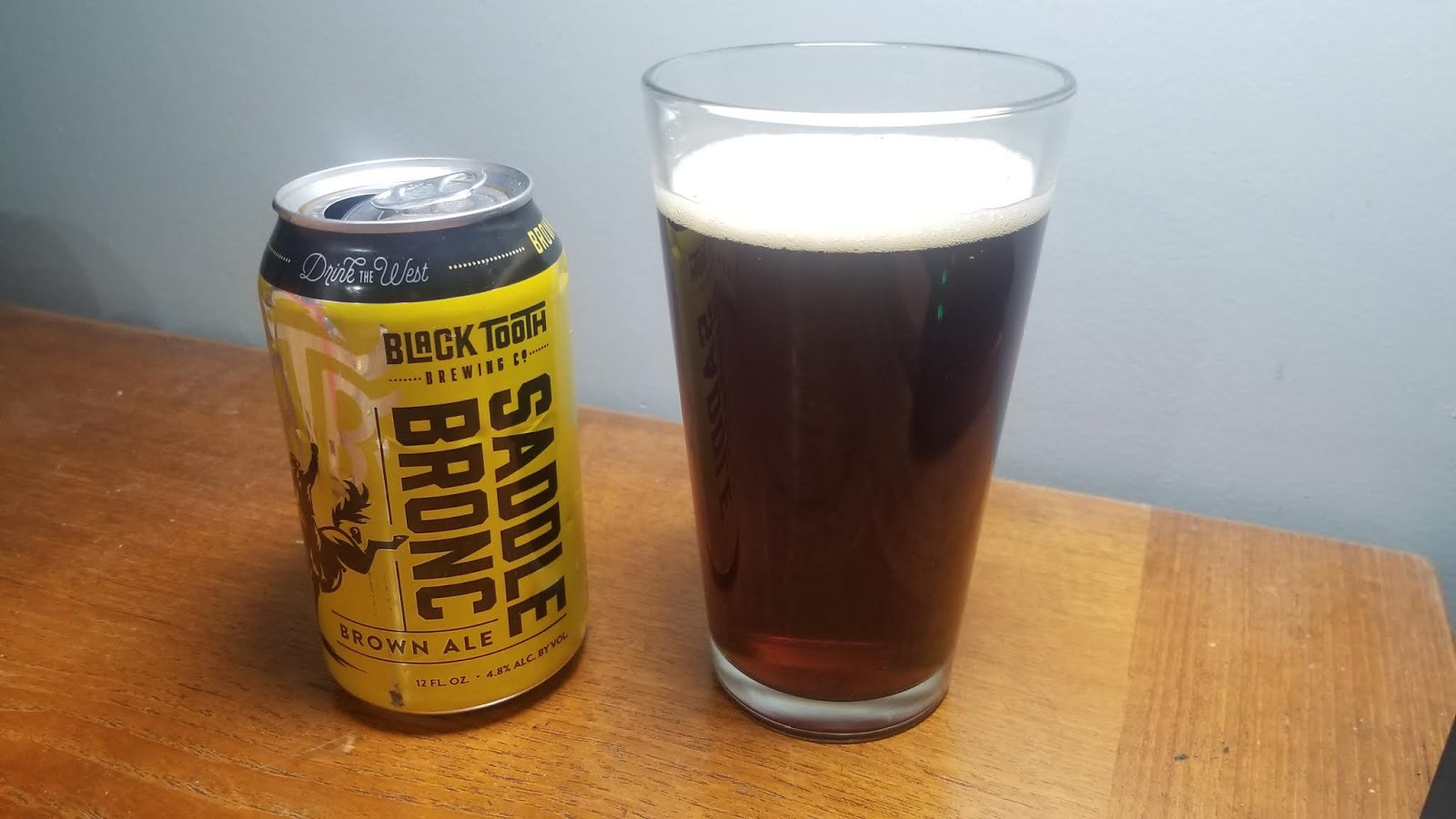 Sip and Puff: Black Tooth Brewing Co. - "Saddle Bronc" brown ale