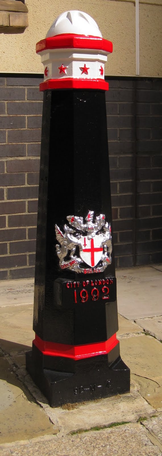 Living in England: Bollards in the City of London