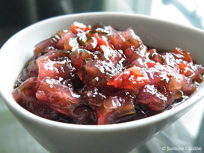 Relish de concombres - Jasmine Cuisine