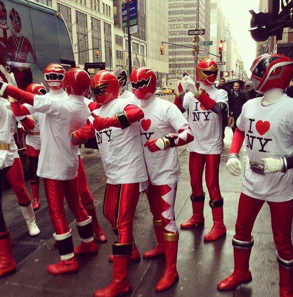 Henshin Grid: Power Rangers in NYC and Good Morning America