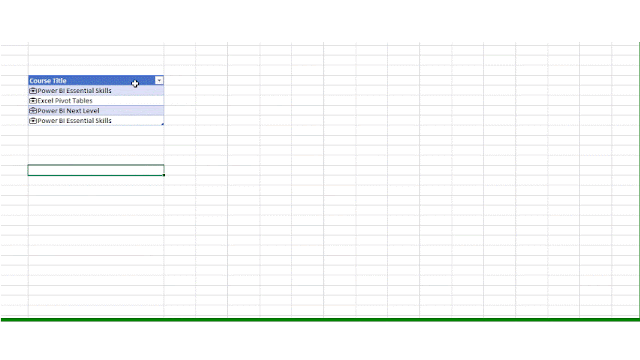 Excel with Allison: Organizational Excel Data Types