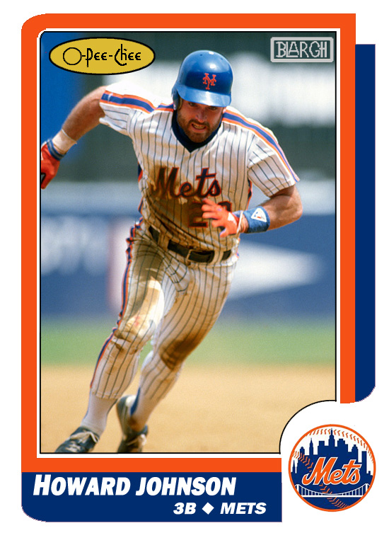 The Cardboard and Me: Baseball: Howard Johnson