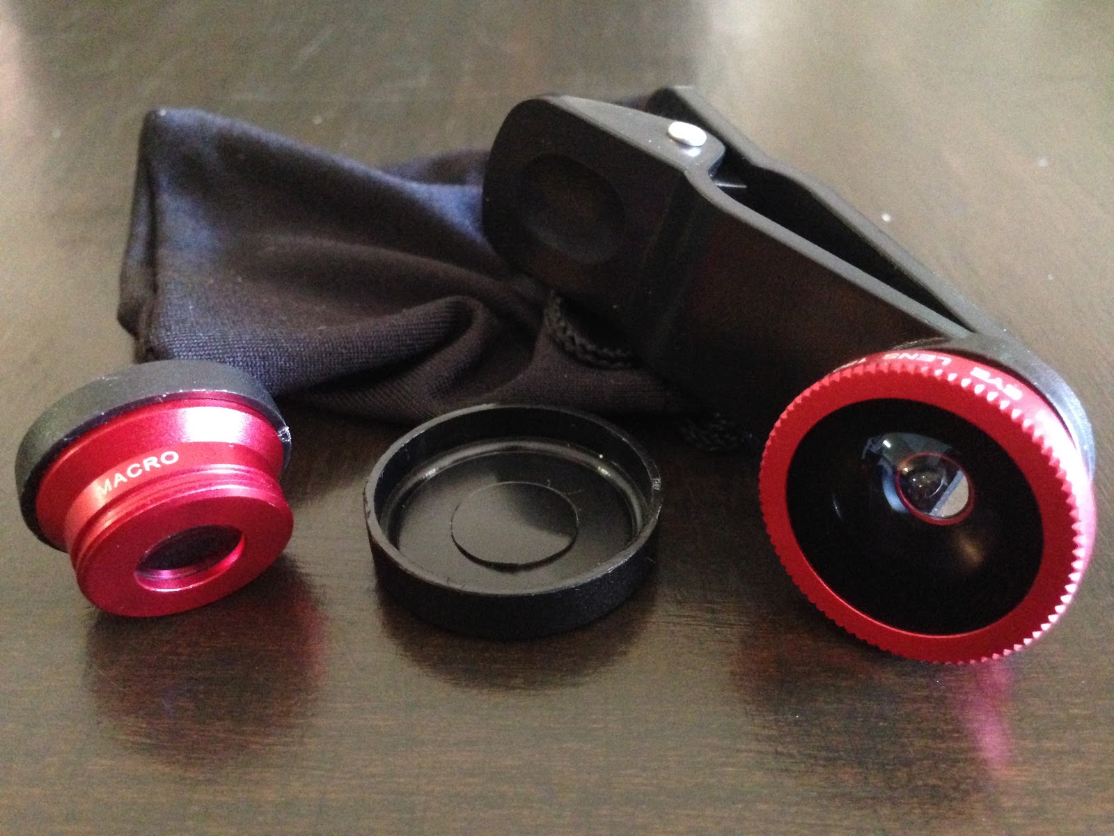 180 Fish Eye Lens + Wide Angle + Micro Lens Kit for iPhone [Stellar ...