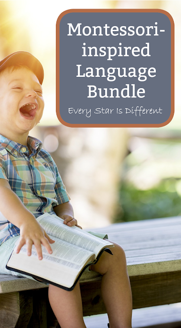 Every Star Is Different: Montessori-inspired Language Bundle