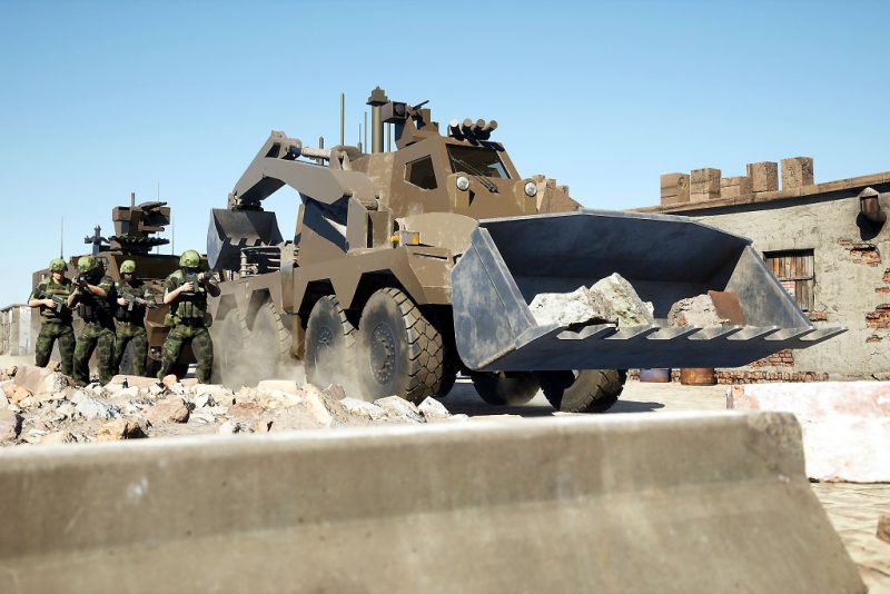 SNAFU!: CNIM and Texelis unveil their concept engineers armoured ...