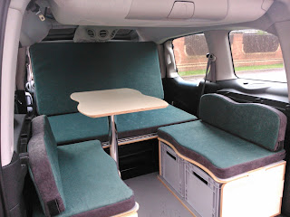 JesterBushcraft: Amdro Boot Jump Camper Conversion For Citroen Berlingo MPV