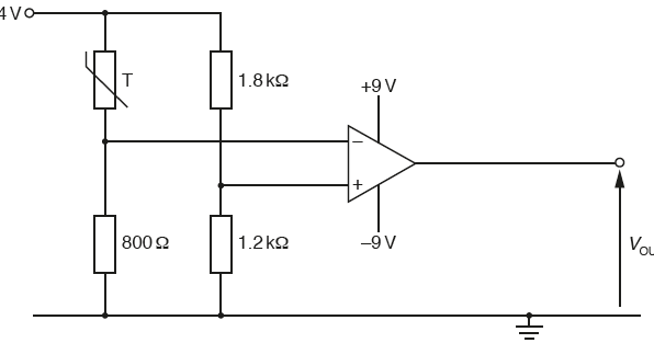 Two properties of an ideal operational amplifier (op-amp) are infinite ...