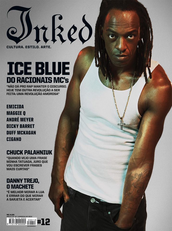 Gueto em Festa: Ice Blue em capa de revista