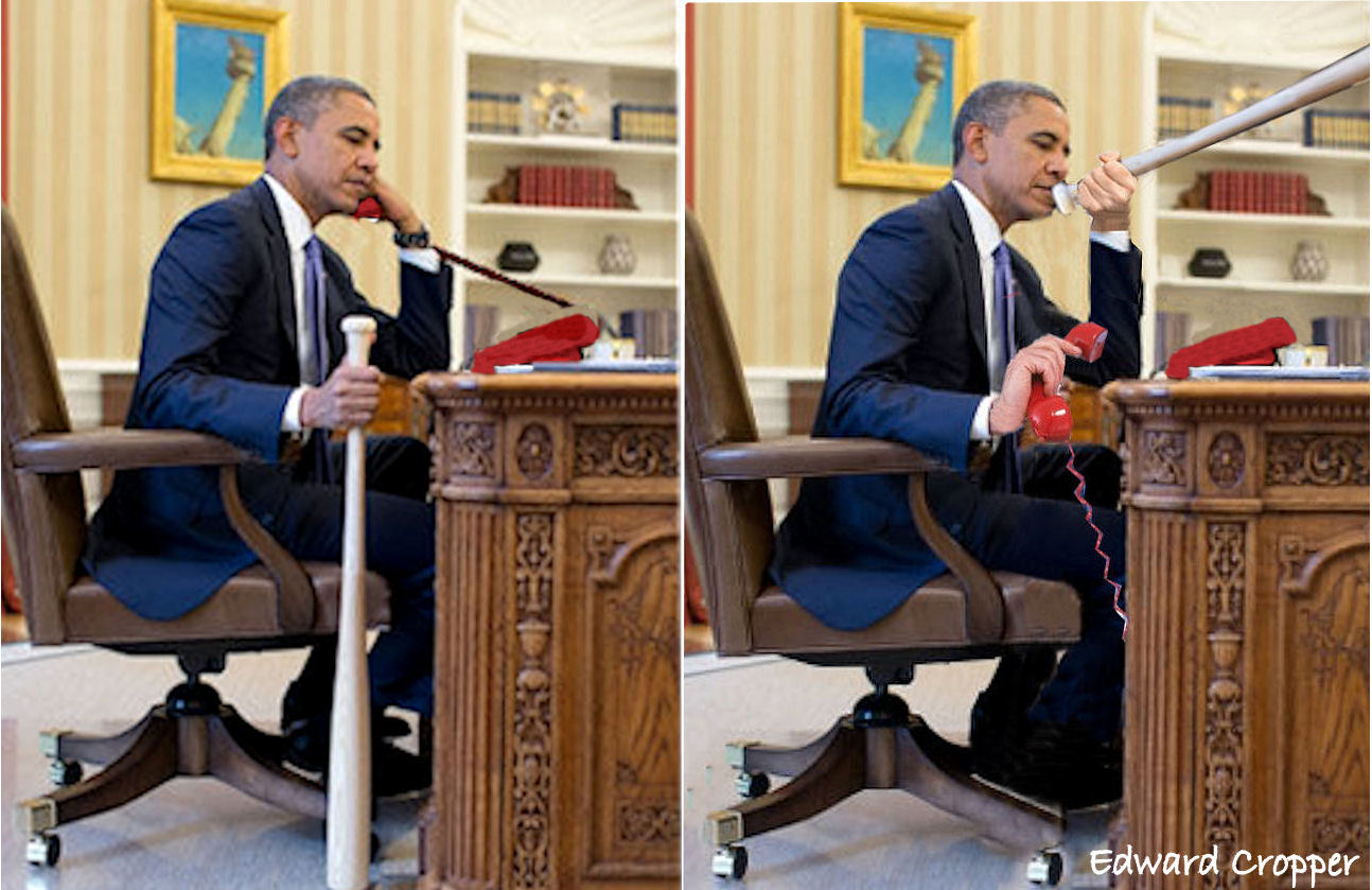 Obama With Tele-Prompter and Without Tele-Prompter