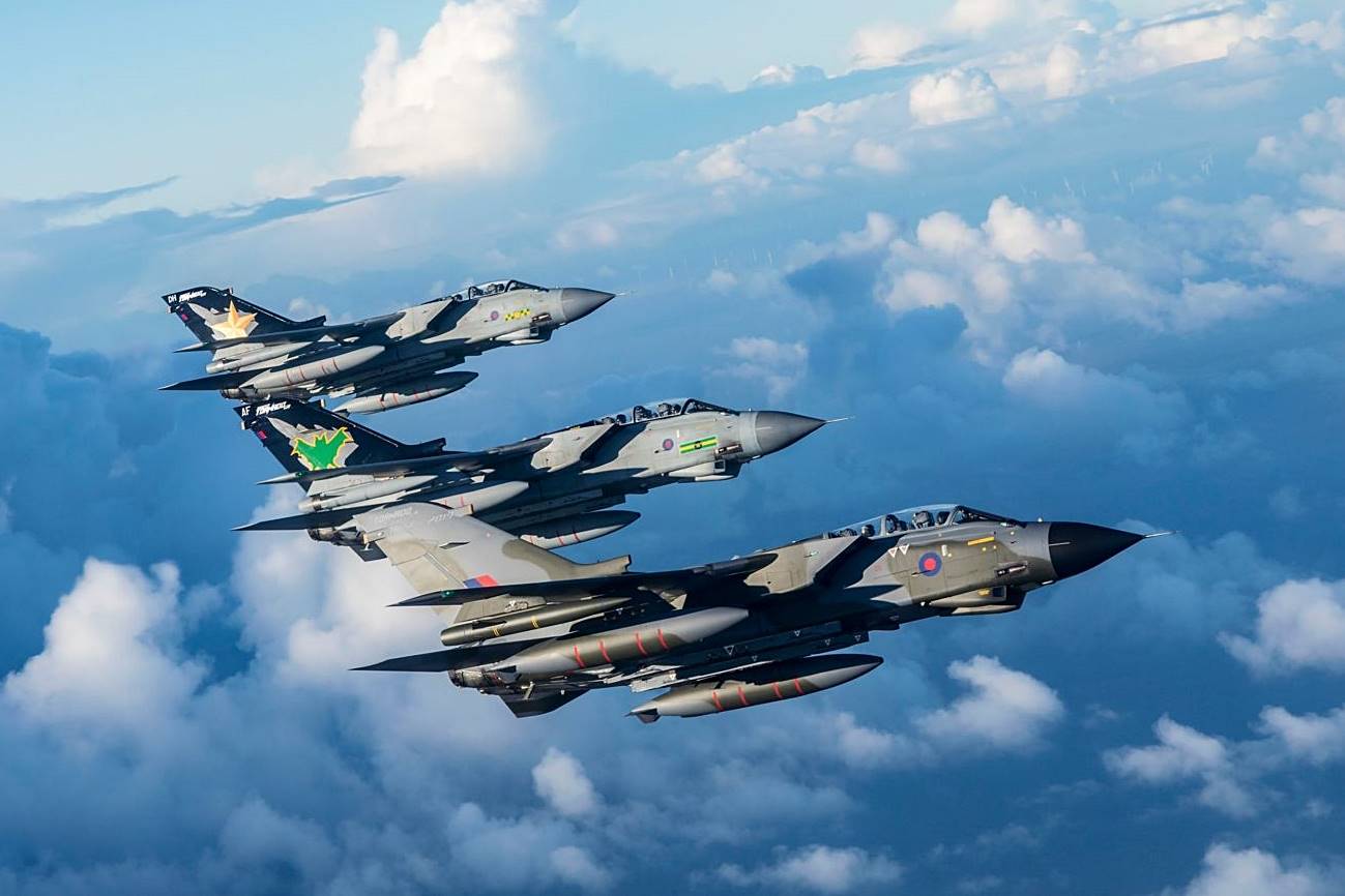 Royal Air Force commemorates iconic Tornado fighter jet - Blog Before ...