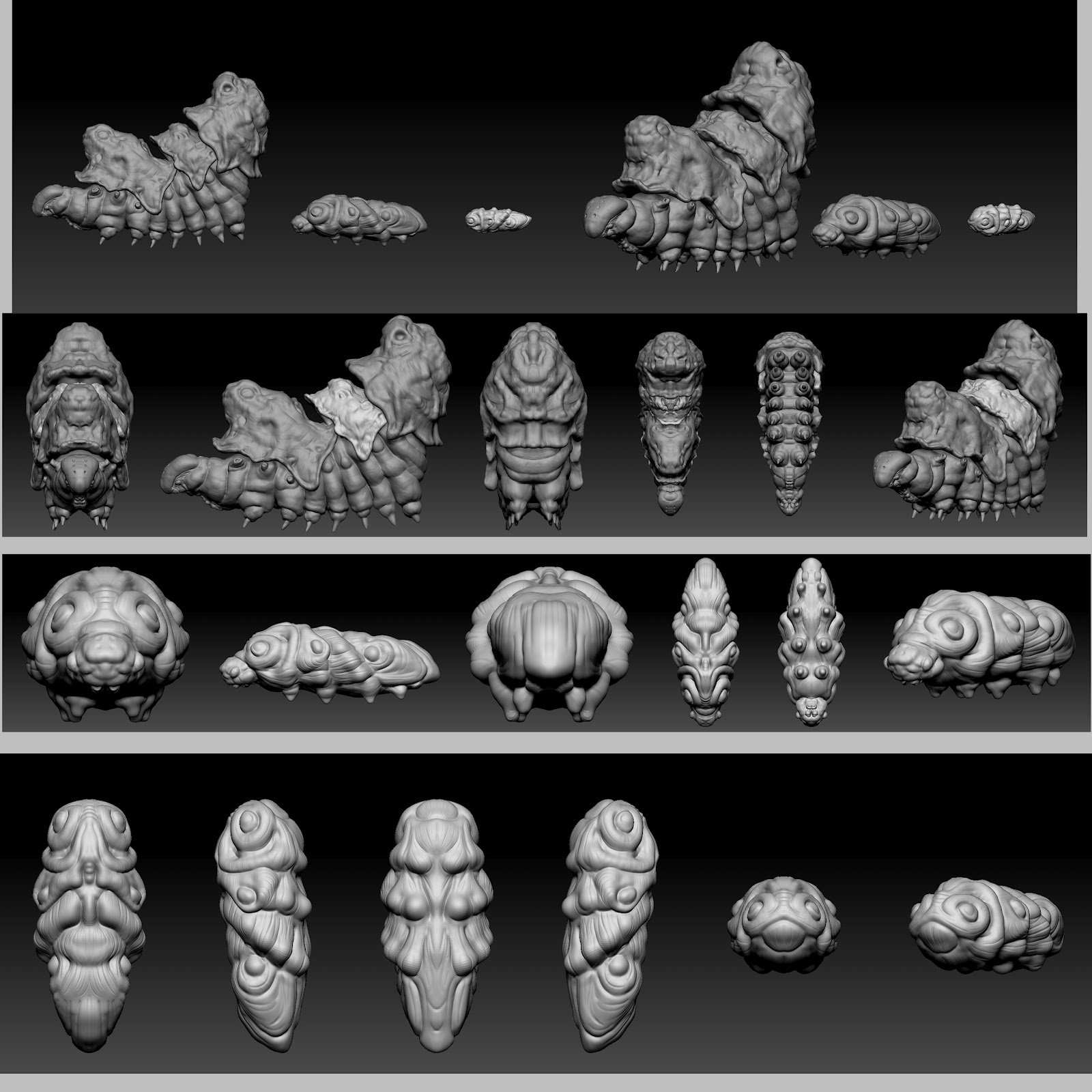 Jose's CG Studio: Creature Modeling and sculpting Work