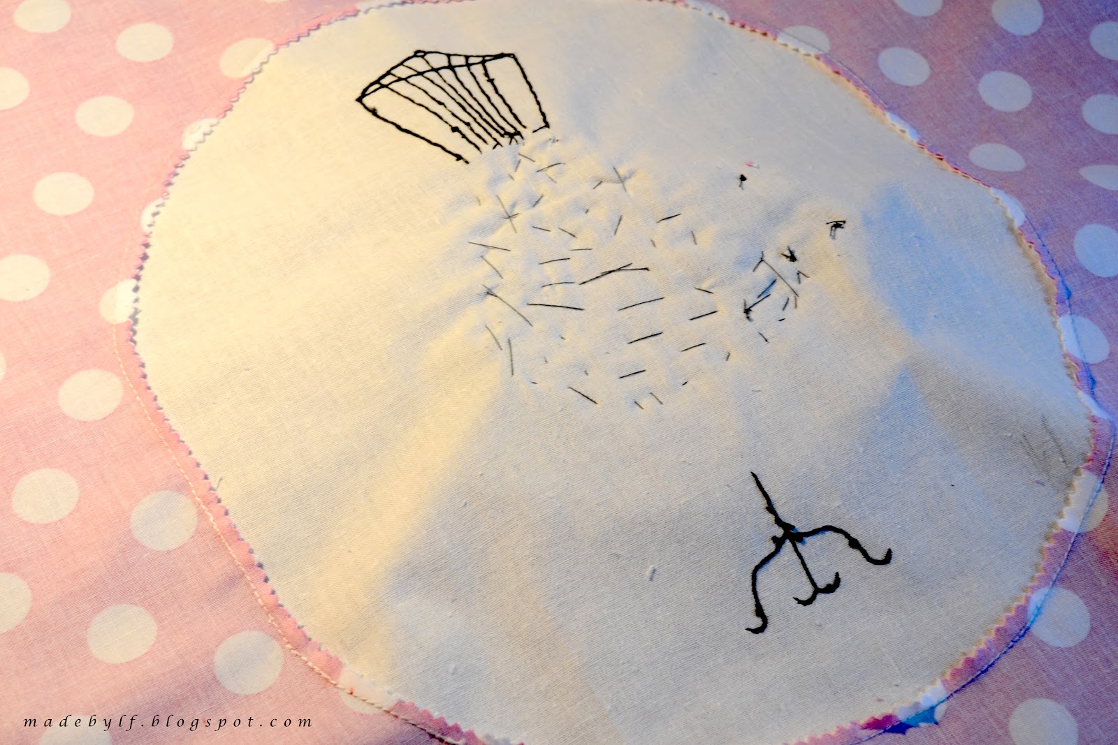 Как вшить овал - МК/ Sewing an oval - tutorial