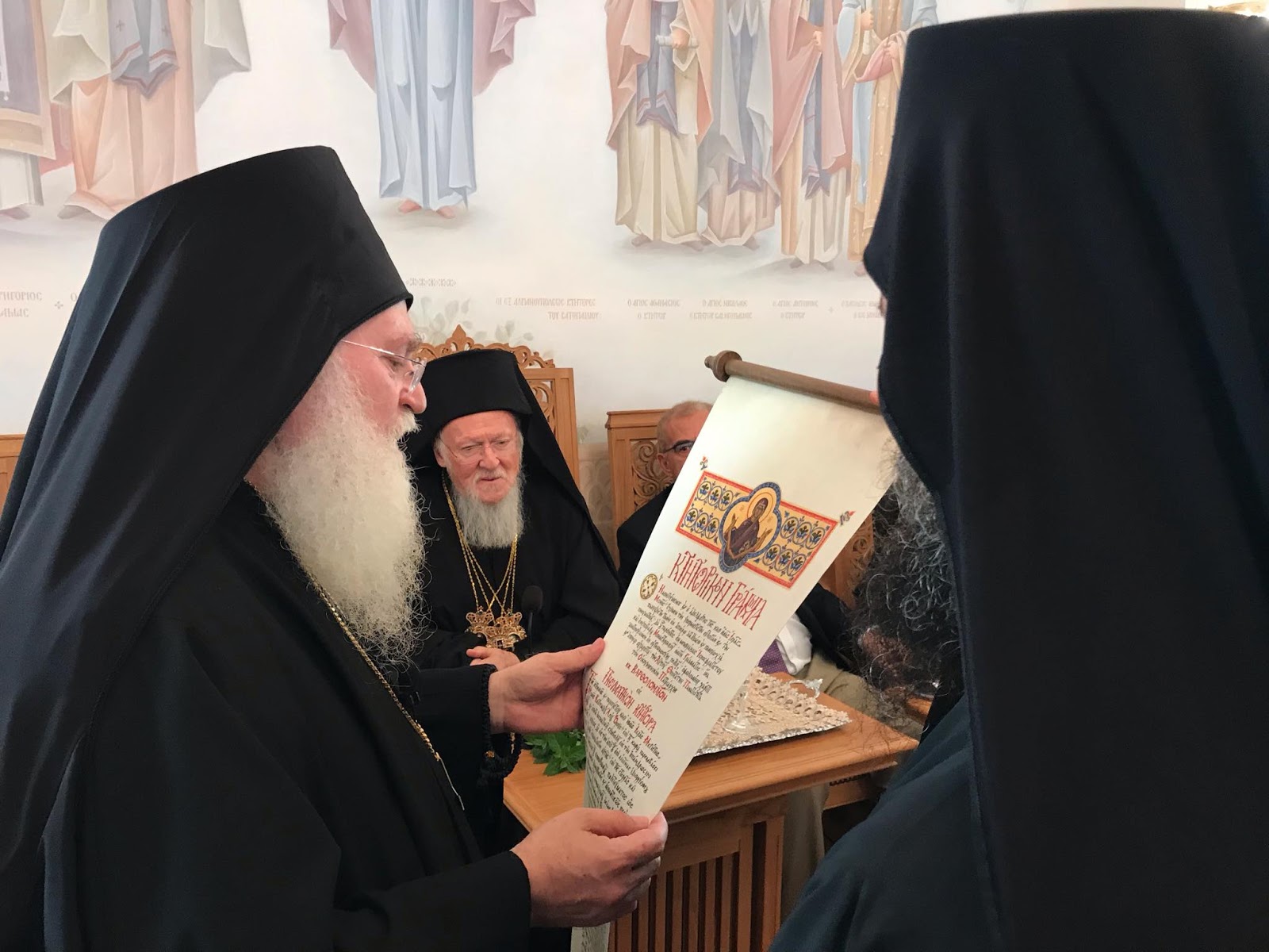 Panorthodox Synod : ΑΝΑΚΗΡΥΞΗ ΟΙΚΟΥΜΕΝΙΚΟΥ ΠΑΤΡΙΑΡΧΗ ΒΑΡΘΟΛΟΜΑΙΟΥ ΣΕ ...