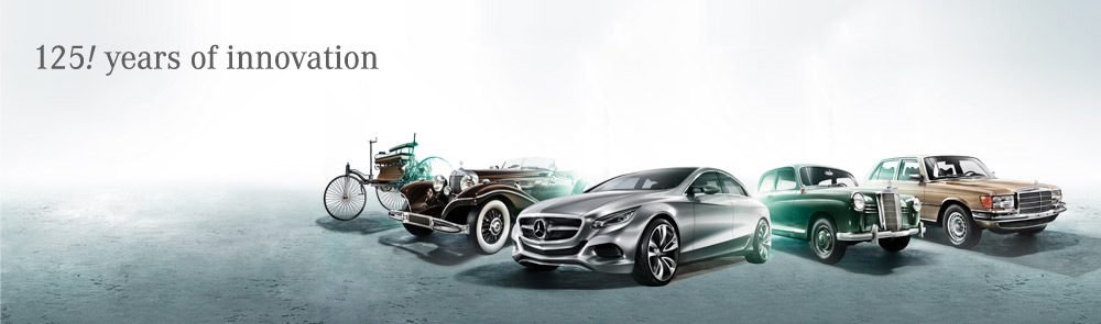 Mercedes-Benz: celebrating 125 years of Mercedes-Benz history