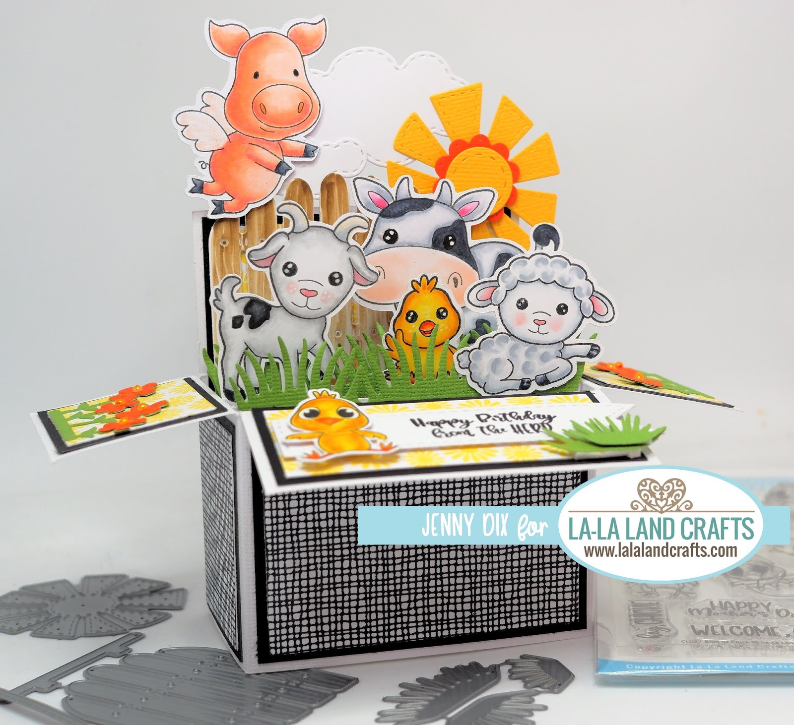 JenniferD's Blog: La-La Land Crafts - On The Farm