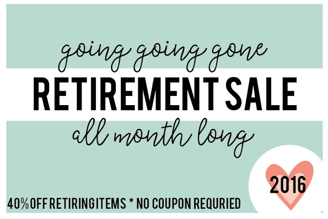 Retirement Sale Reminder - Neat and Tangled