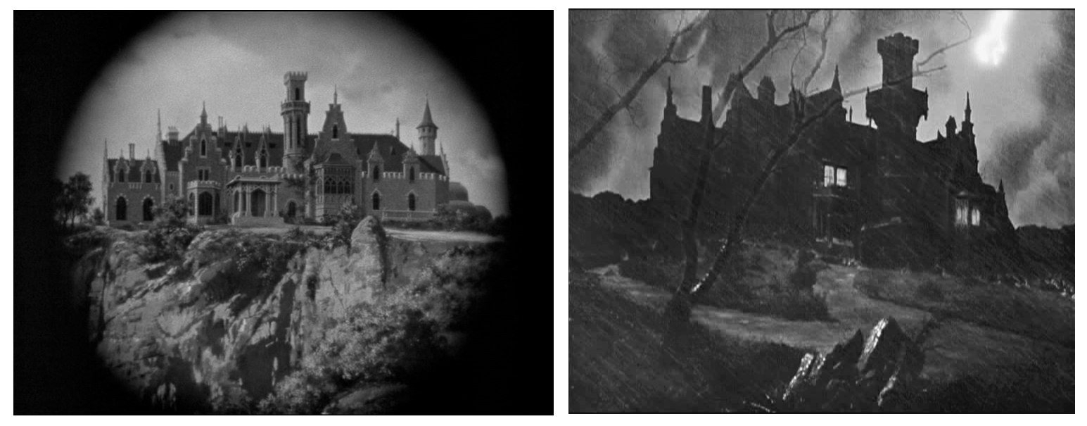 Matte Shot - a tribute to Golden Era special fx: Creepy Castles ...