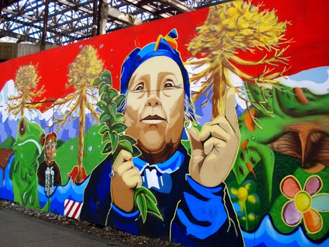Historia del mural en Chile ~ Minha Arte