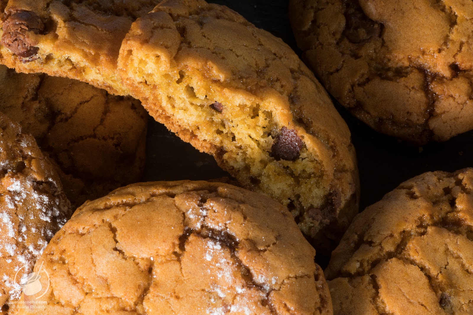 Galletas (Cookies) con chocolate