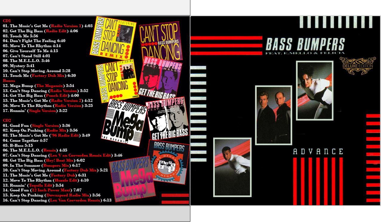 MUSICOLLECTION: BASS BUMPERS - Advance (Expanded Version) - 1992 - 2019