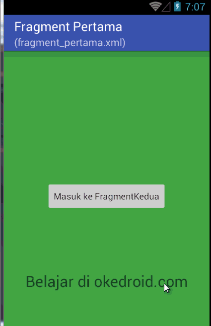 Belajar Cara Menciptakan 1 Mainactivity 4 Fragment Android - Java Media Kita