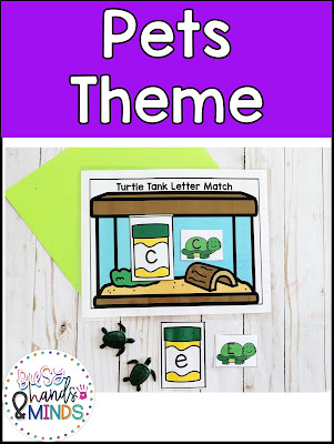 Pet Preschool Theme | Busy Hands and Minds