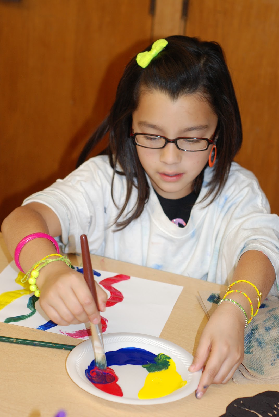 Art at Edgemere Elementary: 3rd Grade Color Wheel