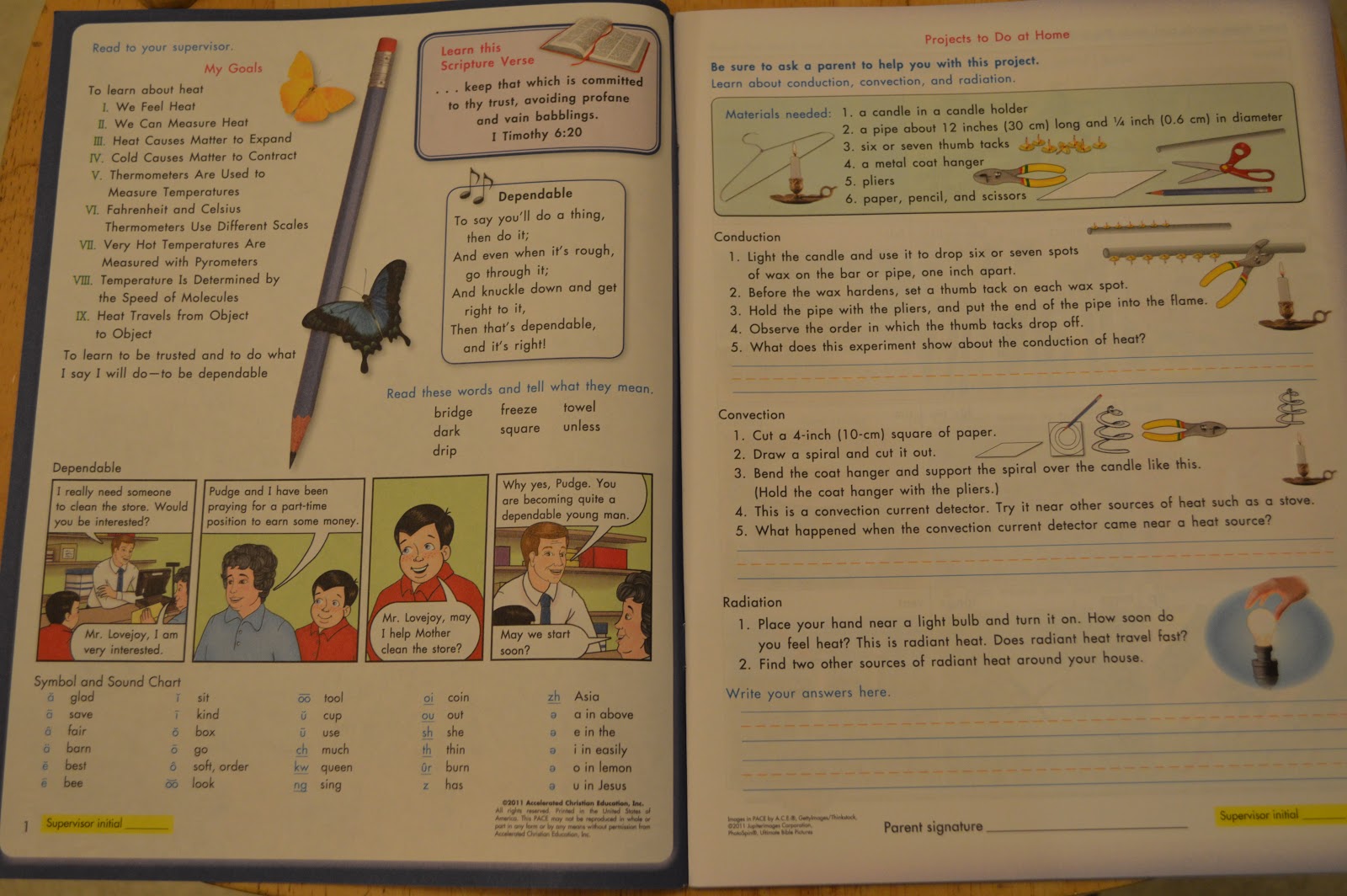 Raani Starnes: A.C.E. Curriculum Review: Science PACES