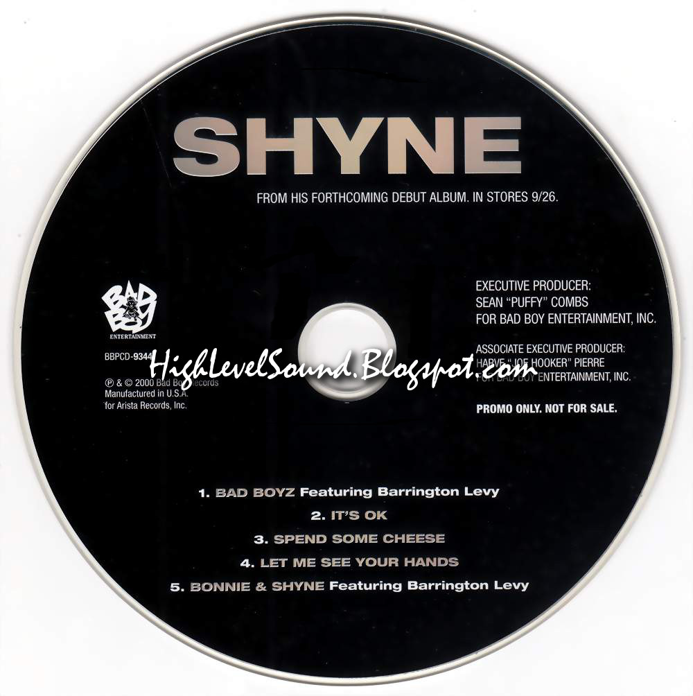 highest level of music: Shyne - Shyne-(Promo_Sampler)-2000-hlm