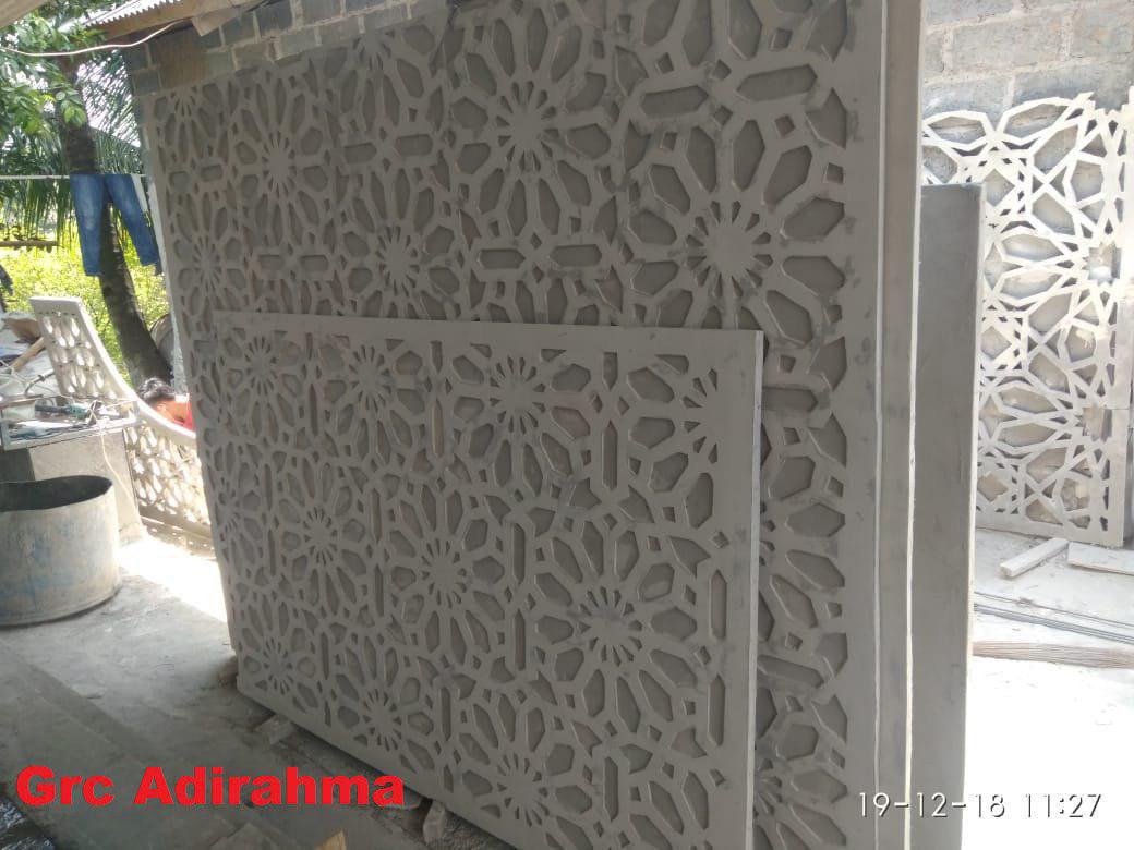 model pagar grc motif kayu rumah minimalis,081288711562: motif grc ...